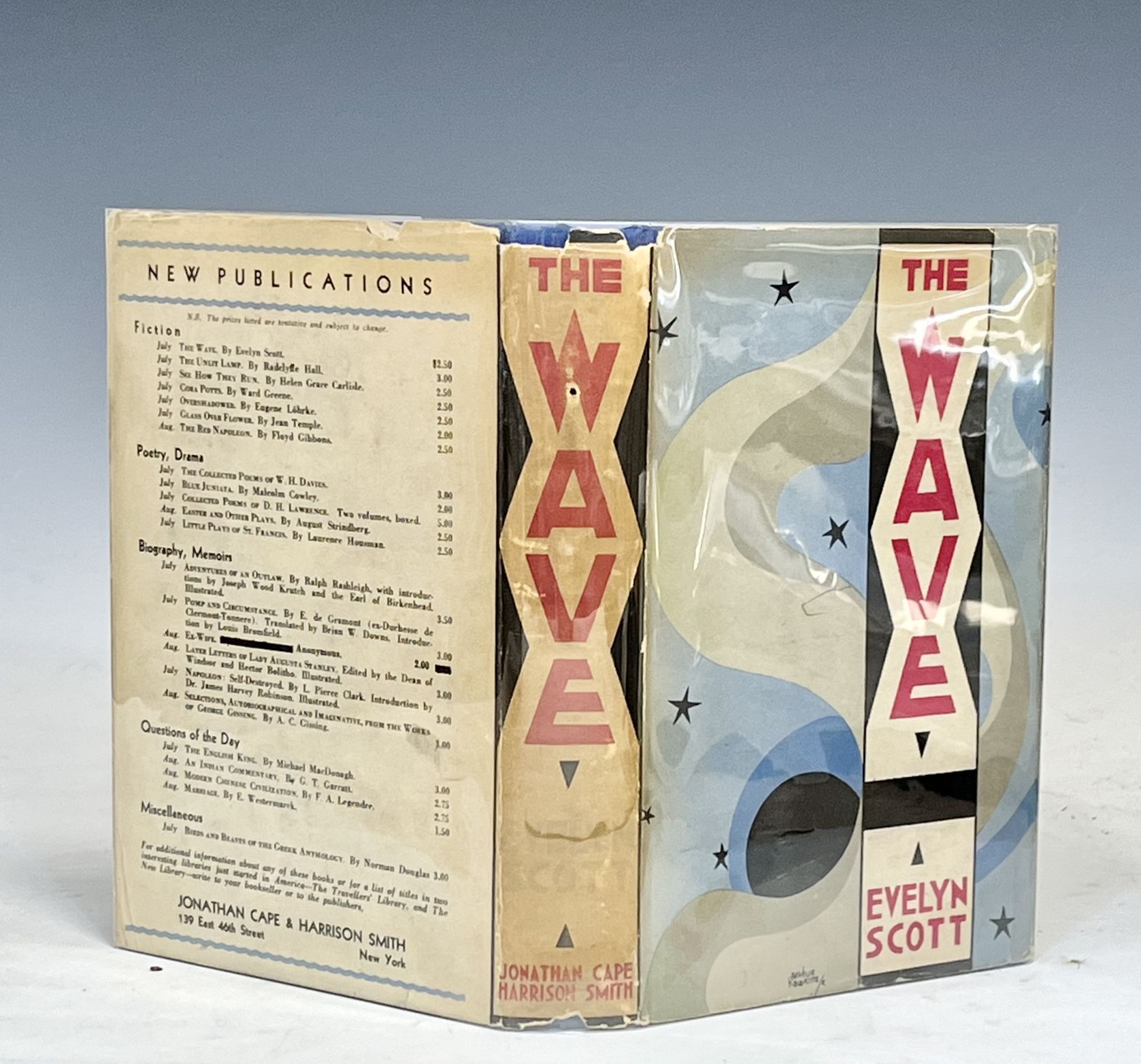 The Wave | Evelyn Scott | 1st Edition